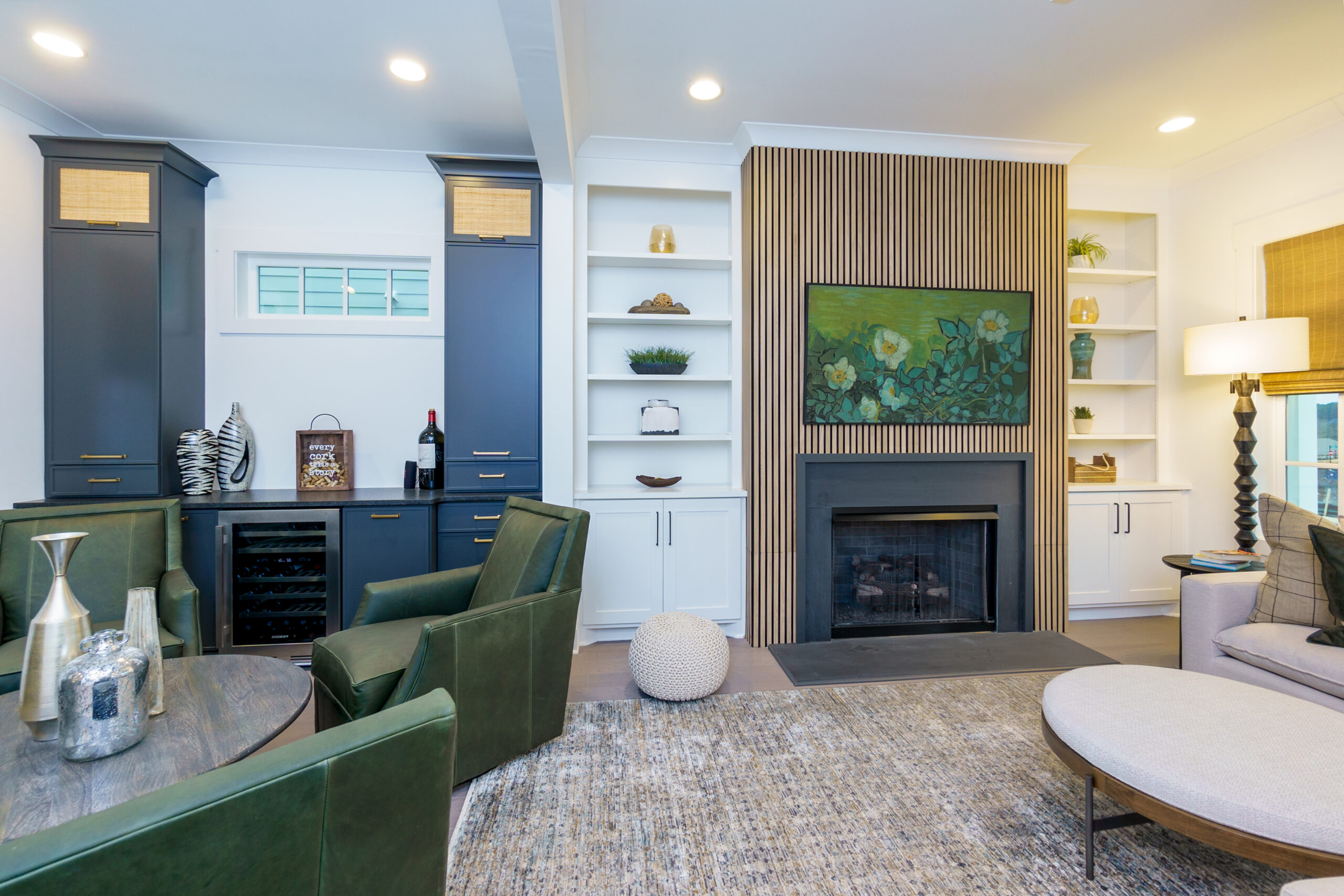 Custom Built Bookcases, Fireplaces | Greater Atlanta | Creative Cabinets