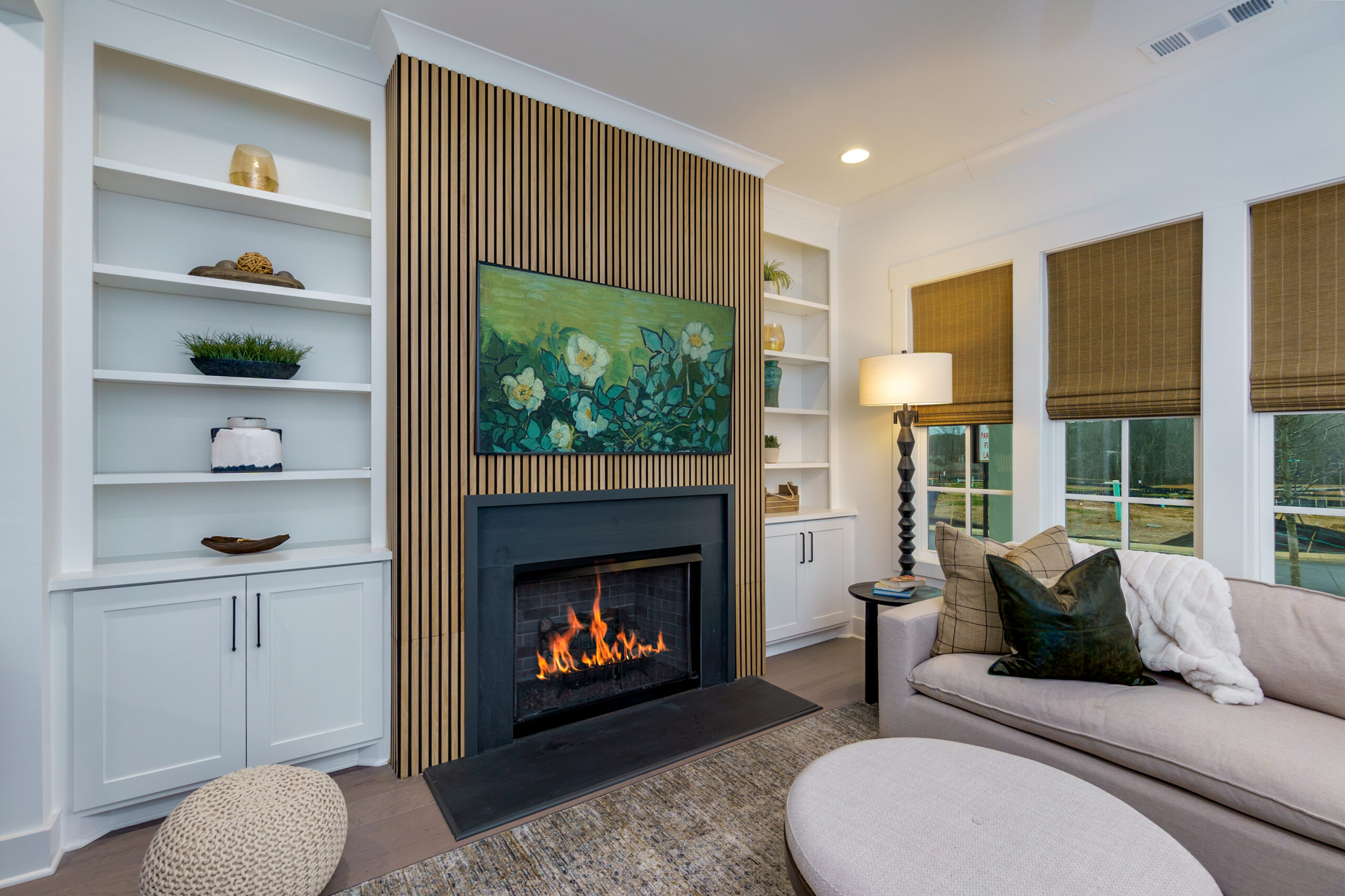 Custom Built Bookcases, Fireplaces | Greater Atlanta | Creative Cabinets